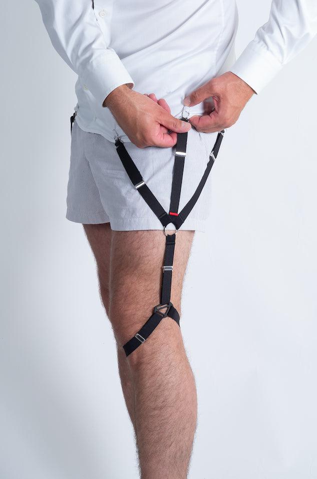 Shirt Stays Y+ Shape No Socks – sharp&dapper